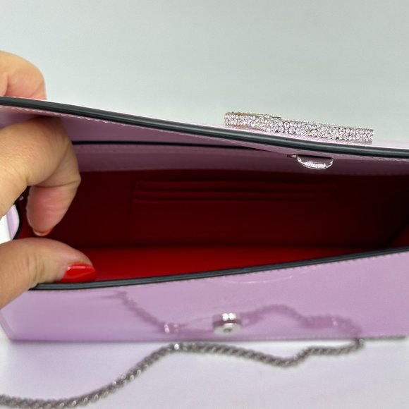 Christian Louboutin | Bags | Christian Louboutin Loubi54 Strass Crystal ...